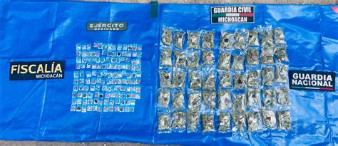 En Uruapan SSP Sedena GN Y FGE Detienen A 2 Hombres Con 173