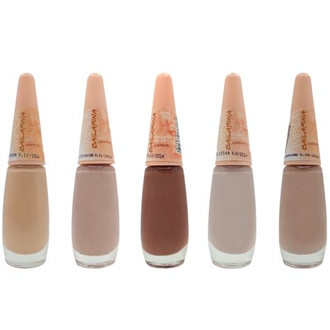 Kit Esmalte Impala Nude Cor Ml Shopee Brasil