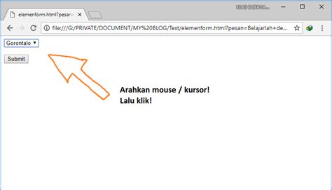 Belajar Html Part Elemen Elemen Form Di Html King Octahasan