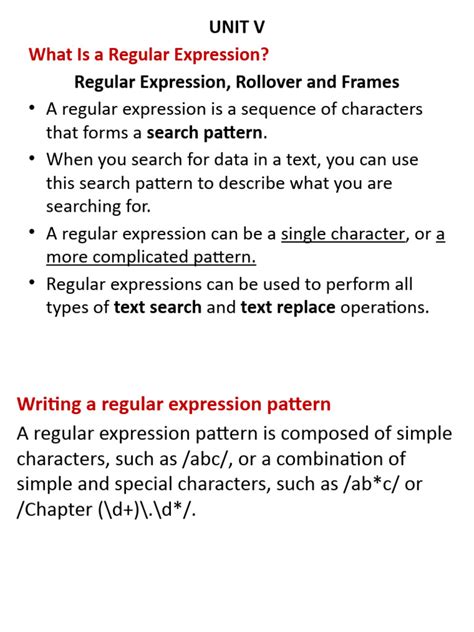 regular expression pdf regular expression computer programming
