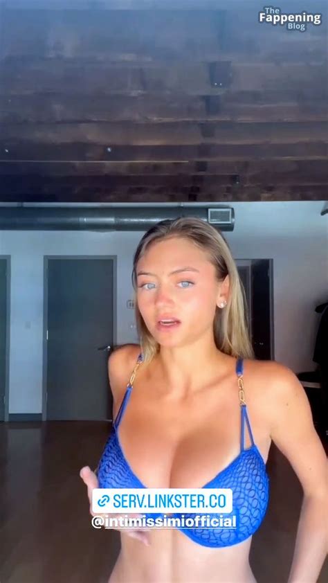 Leni Klum Shows Off Her Big Boobs In A See Through Bra Pics Video
