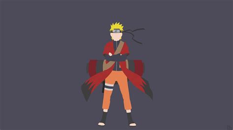 Naruto Uzumaki Minimalist Wallpaper HD Minimalist 4K Wallpapers