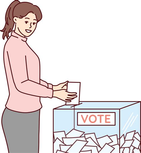 Women Voting Clip Art