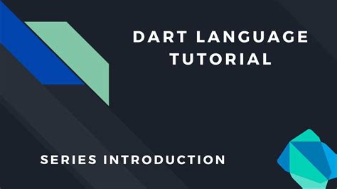 dart programming language tutorial part 1 series introduction rishabh jain