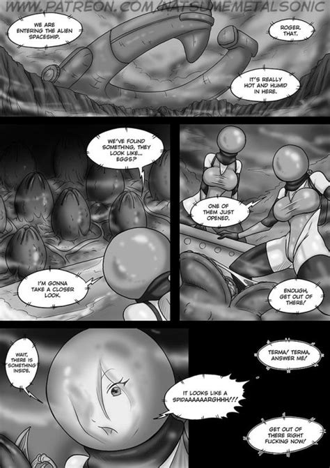 Xenomorph Impregnation Hentai Comic XXGASM