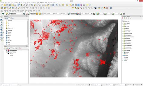 Incorporate Vector Data Into A Digital Elevation Model Using QGIS 3 0