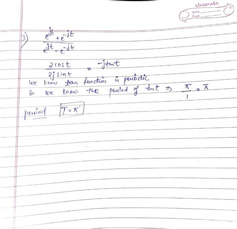 [solved] determine whether or not each of the following signals is periodic course hero