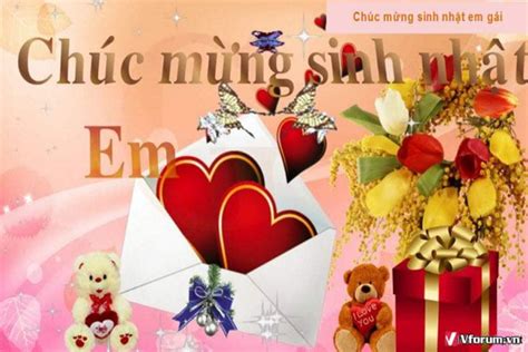 16 Lời chúc mừng sinh nhật em gái ý nghĩa và hay nhất Nông Trại Vui