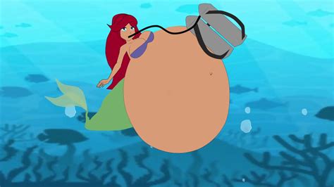 Little Mermaid Inflated By 1980ikki On Deviantart