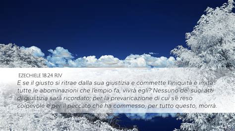 Ezechiele 18 24 RIV Desktop Wallpaper E Se Il Giusto Si Ritrae Dalla
