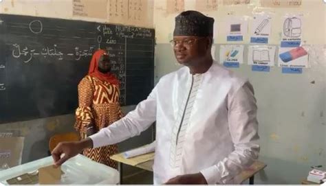 Pr Sidentielle La R Action Du Candidat Aliou Mamadou Dia Apr S