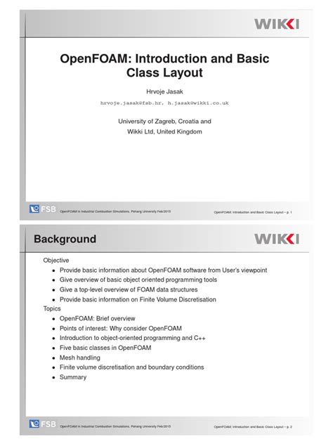 001 openfoam ssÇ ÀÚ Á pdf computational fluid dynamics pointer computer programming