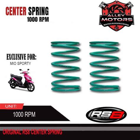 RS8 Center Spring 1000 RPM For Mio Sporty By Alley Motors Lazada PH