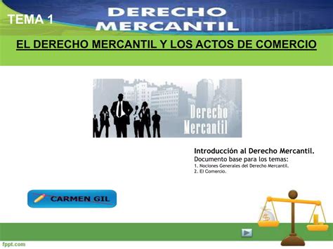 Derecho Mercantil C Gil PPT Descarga Gratuita