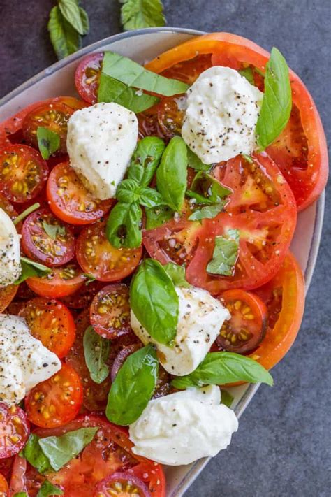Tomato Burrata Salad Recipe Maison