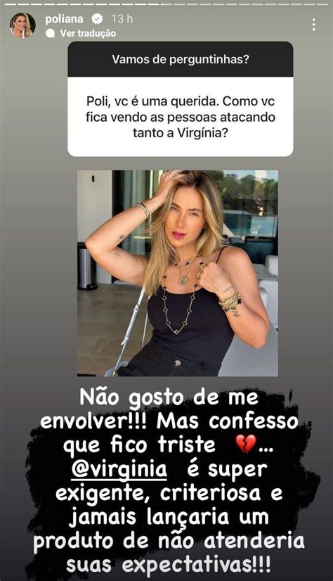 Poliana Rocha diz o que pensa de Virgínia Fonseca e assume