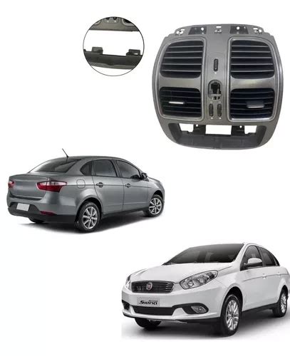 Moldura Painel Central Difusor Ar Fiat Palio Grand Siena