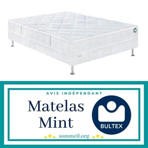 Avis Matelas Bultex Mint Le Meilleur Choix De La Marque Test Prix 2024