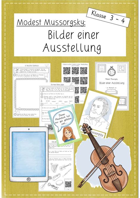 Bilder Einer Ausstellung Modest Mussorgsky Klasse 3 4