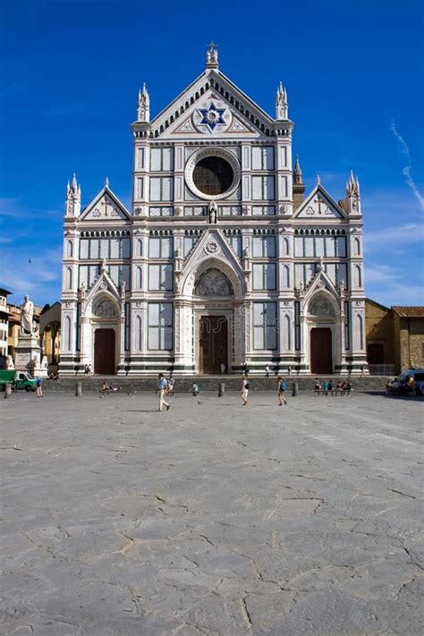 Basilica Di Santa Croce In Florence Tuscany Italy Stock Photo Image