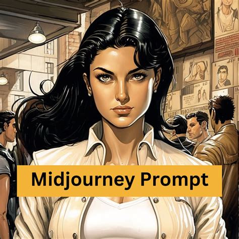 Midjourney Prompt Comic Style Portraits Photography Ai Art Wall Art