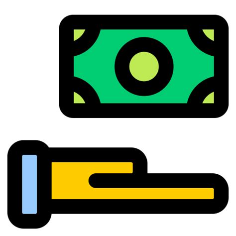 Icono De Pago En Efectivo Generic Outline Color