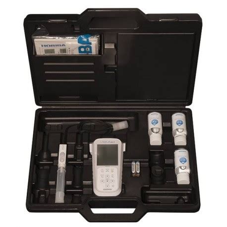 pH110K Kit Medidor Portátil LAQUAact para la Calidad del Agua