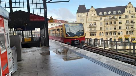S Bahn Berlin Mitfahrt Von Warschauer Stra E Bis Friedrichstra E In Der