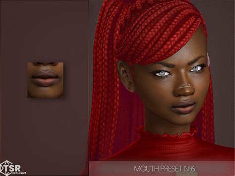 The Sims Resource Mouth Preset N