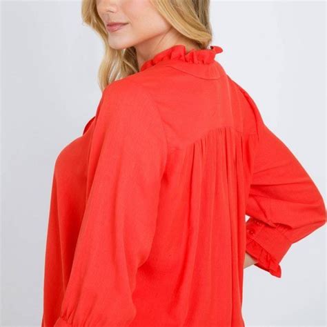 CAMISA MANGA 3 4 PARA MUJER CON BOLEROS MARCA Adrissa GENERO Femenino