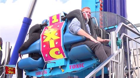 Manège Toxic foire de Pâques 2018 Caen 14 YouTube