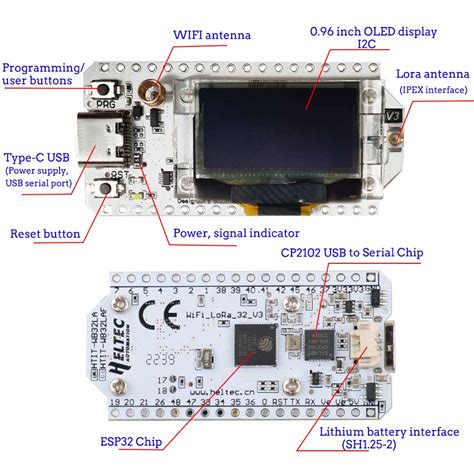 Heltec Wifi Lora 32 V3 Pinout Shop Outlet Pinnaxis