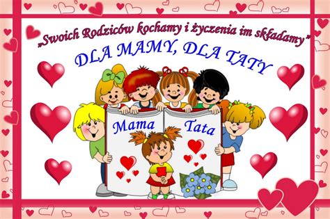 Zaproszenie na dzień Mamy i Taty Przedszkole Nr 3 w Chojnicach