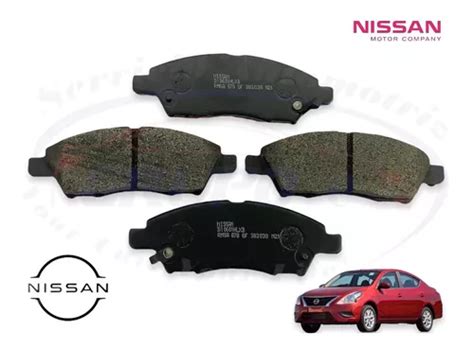 Balatas Delanteras Versa 1 6 L 2018 2019 2020 Nuevo Nissan