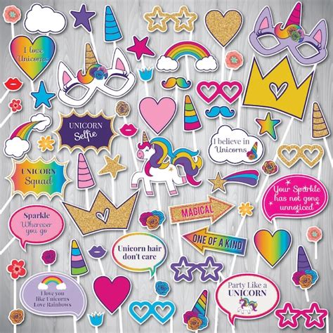 Unicorn Photo Booth Etsy