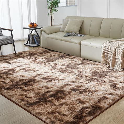 Amazon Alfombras súper suaves para sala de estar 4 x 6 pies