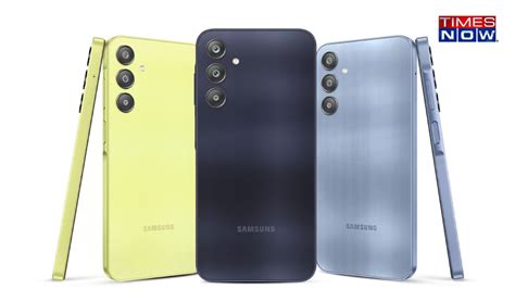 Samsung Samsung Lance Le Galaxy A25 5G Et Le Galaxy A15 5G En Inde