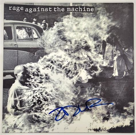 Zack De La Rocha Autographed Signed Rage Against The Machine Album