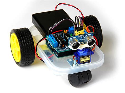 Building A Microbot Based On Arduino Uno