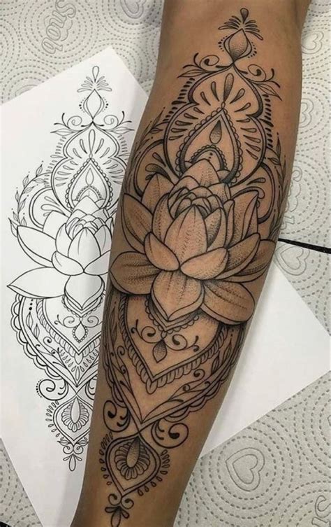 Lotus Tattoo Sleeve Tattoos For Women Lace Sleeve Tattoos Tattoos