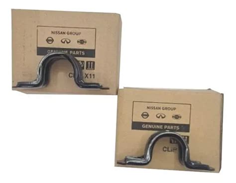 2 Abrazaderas Para Buje Estabilizador Nissan Versa Original Envío gratis
