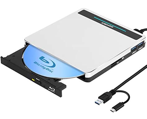외장 BLU RAY CD DVD 드라이브 USB 3 0 TYPE C 외장 BLU RAY 플레이어 CD 및 DVD ROM 버너
