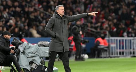 Je suis frustré la réaction de Luis Enrique PSG après le nul