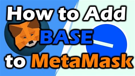 How To Add BASE To MetaMask Wallet Step By Step YouTube