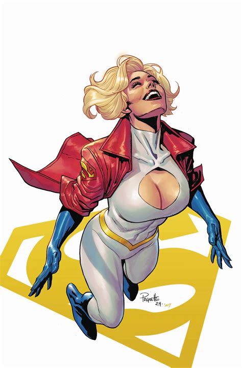 AUG243439 POWER GIRL 14 CVR A YANICK PAQUETTE Previews World