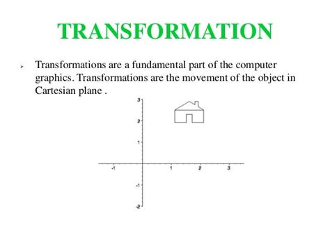3d transformation computer graphics