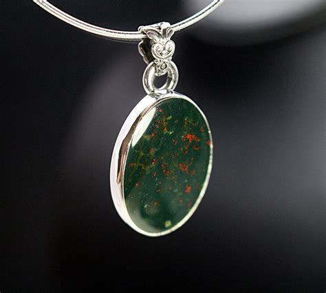 Custom Sterling Silver Cabochon Pendant Setting Service I Will Set Your