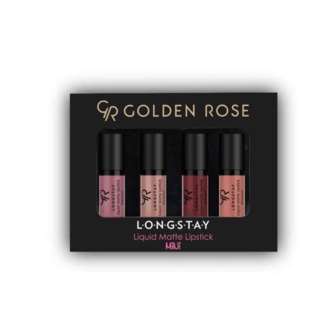 Golden Rose Matte Lipstick Mini Lipstutorial Org