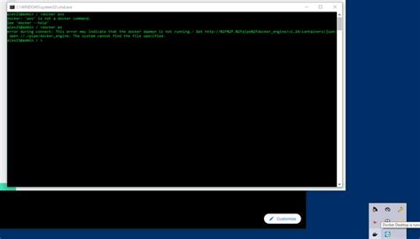 Docker Desktop 3 2 2 On Window 10 Home Crashes With Error Error During