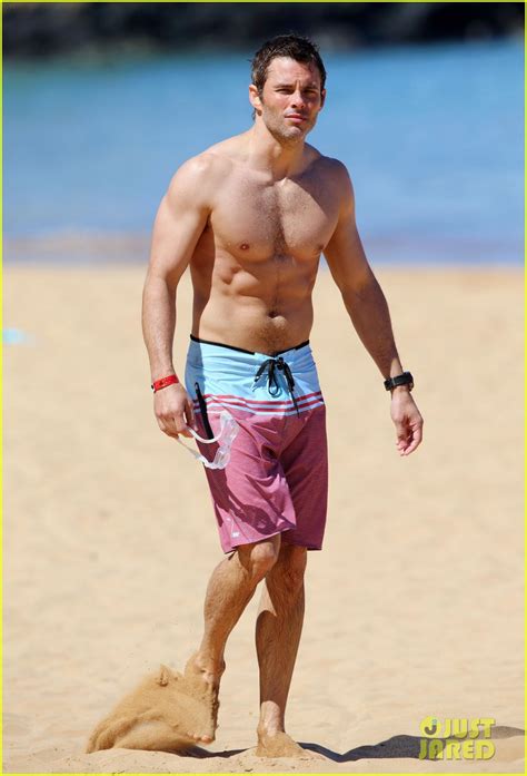 Shirtless James Marsden Shows Off Ripped Body In Hawaii Photo 3131791